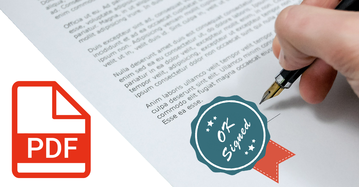 Jak podepsat PDF dokument | Jednoduchý návod podepsání PDF | SSLmentor